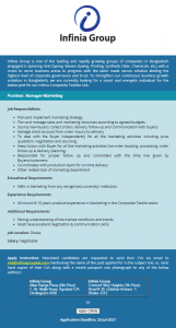 Infinia Group Job Circular 2022 – eJob Circular BD